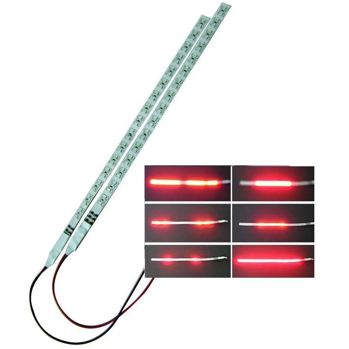 LED Knight Rider strip - ROOD - 30 cm - 12 volt – ABC-Led