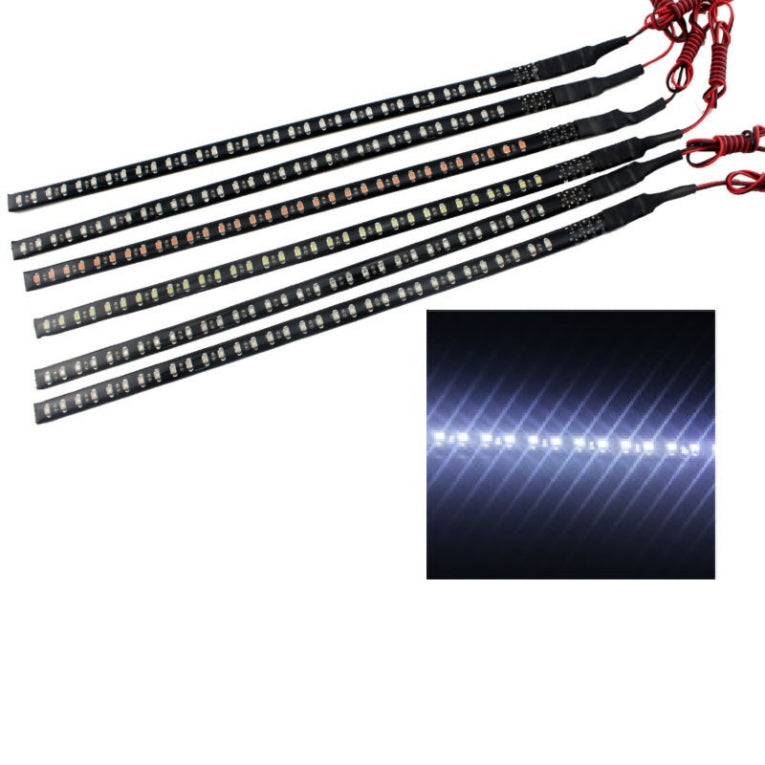 LED Knight Rider strip - WIT - 30 cm - 12 volt – ABC-Led