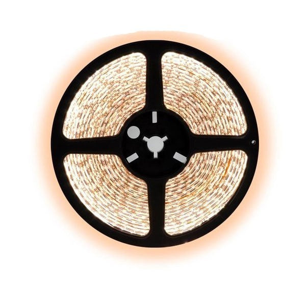 5 meter warm wit led strip - 512Leds/m - 24V - 60W - COB – ABC-Led